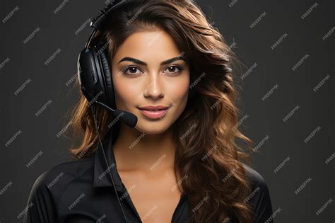 premium ai image hindu operator of a call center resolving customer