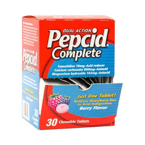 Pepcid Complete Chewable Tablets