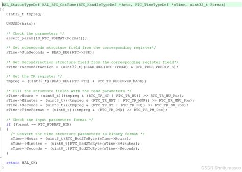 Stm32使用hal库配置rtc时钟stm32l071单片机rtc唤醒停机模式 Csdn博客