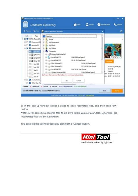How To Save Files Effectively And Quickly In Minitool Data Reco