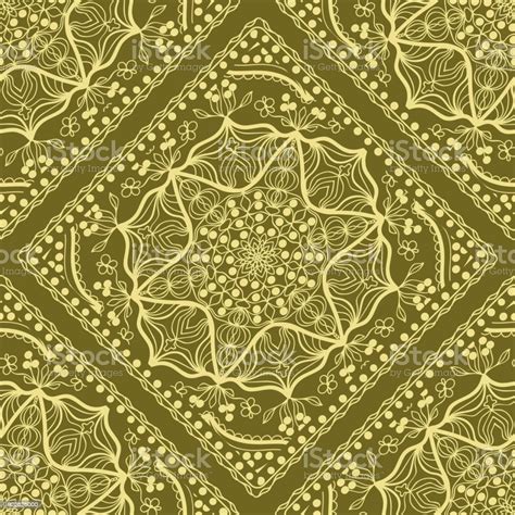 꽃 만다라 장식 원활한 벡터 일러스트 레이 션과 패턴입니다 꽃 식물에 대한 스톡 벡터 아트 및 기타 이미지 꽃 식물 디자인