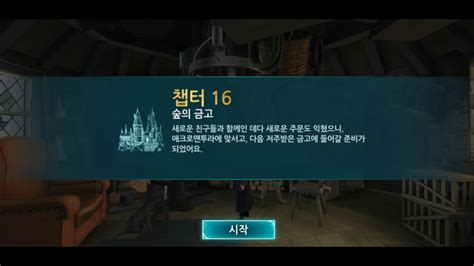해리포터 호그와트 미스테리 4학년 챕터 16 숲의 금고 Youtube