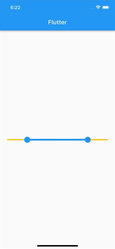 FlutterRangeSliderの使い方値の範囲を指定するレンジスライダー
