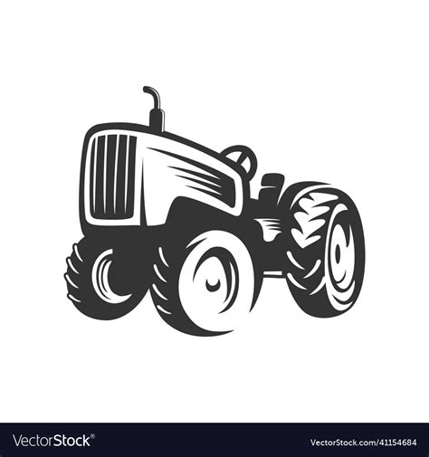 Tractor Design Royalty Free Vector Image Vectorstock