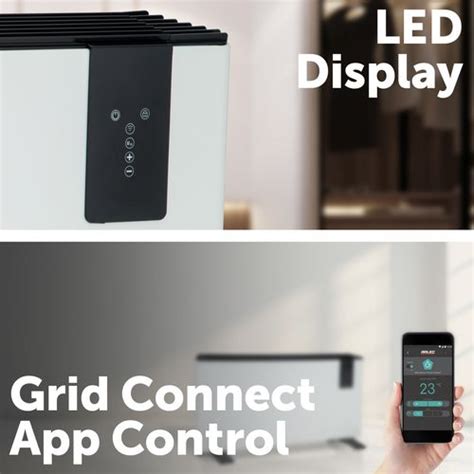 Arlec 2400w Smart Grid Connect Convection Heater Bunnings Australia