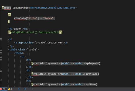 C Model And Html Data Are Marked As Errors In NET Core MVC Stack Overflow