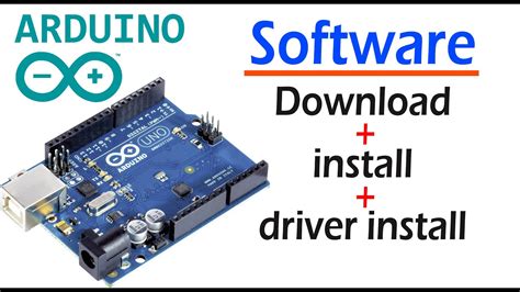 arduino software download install driver install youtube