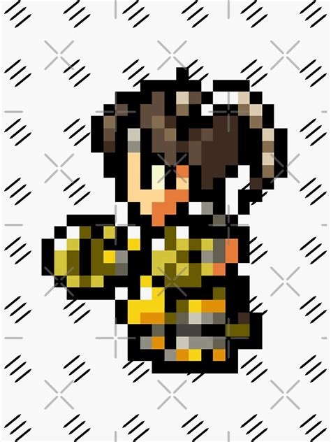 Final Fantasy Xiv 14 Monk Mnk Sprite Sticker For Sale By Zewiss Final Fantasy Xiv 14 Monk Mnk Sprite Sticker For Sale By Zewiss