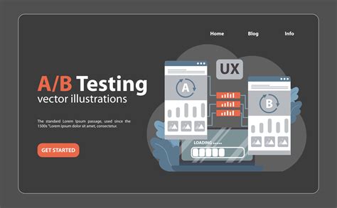 A B Testing UX Concept Flat Illustration 46423118 Vector Art At Vecteezy