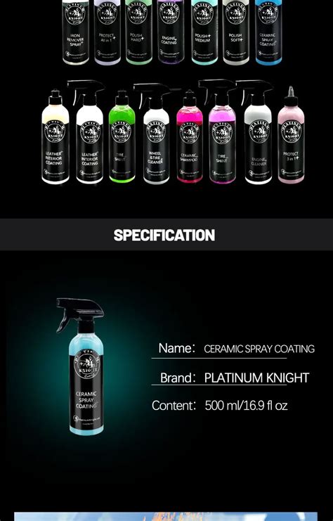 Sio2 Detailer Spray Graphene Ceramic Spray Coating Super 3x Hydrophobic