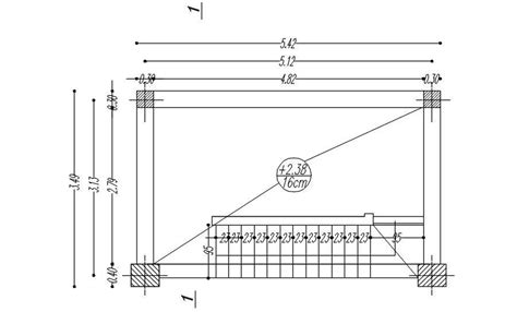 Staircase Section Plan In Detail Autocad 2d Drawing Cad File Dwg File Cadbull