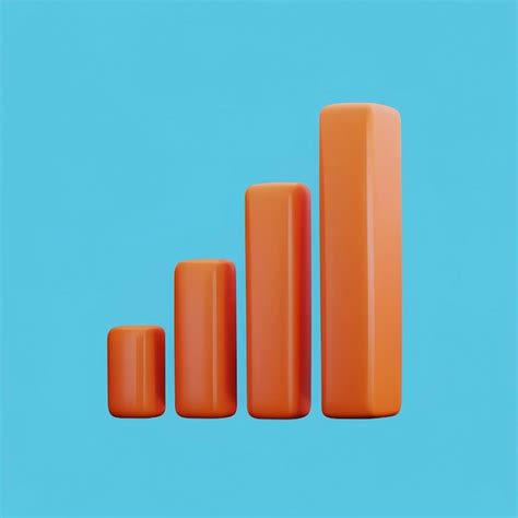 Premium Photo 3d Rendering Of Chart Icon
