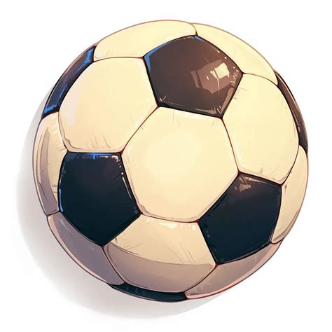 シャドウが映えるリアルなサッカーボール｜ai百科「シンテリ」で調べる語句・イラスト