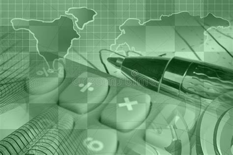 Business Collage Stock Illustration Illustration Of Keys 344895191