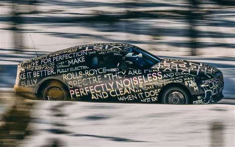 롤스로이스 첫 전기차 스펙터 테스트 25 완료