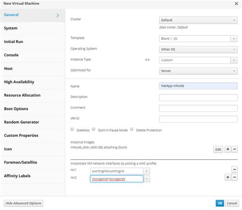 Deploy The NetApp MNode NetApp HCI With RHV