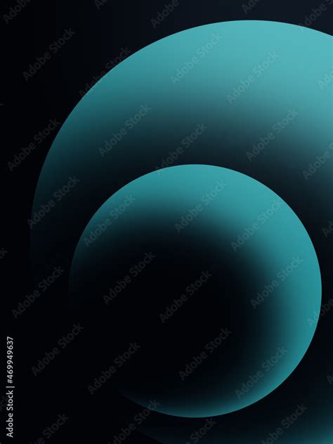 Cover Templates Set With Vibrant Gradient Round Shapes Futuristic