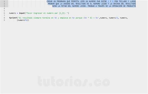 Operadores Matlab Truco Matematico Numero Par
