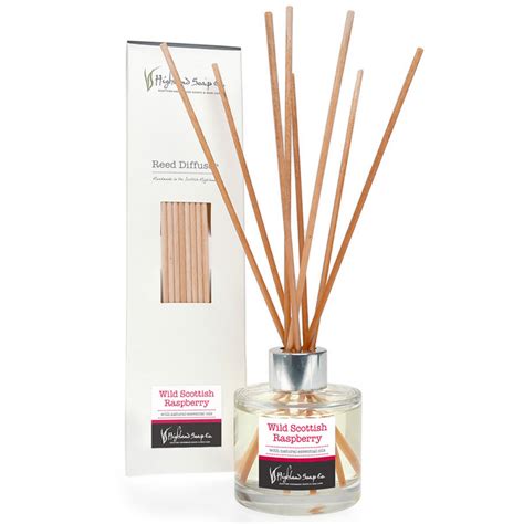 Wild Scottish Raspberry Reed Diffuser The Highland Soap Company