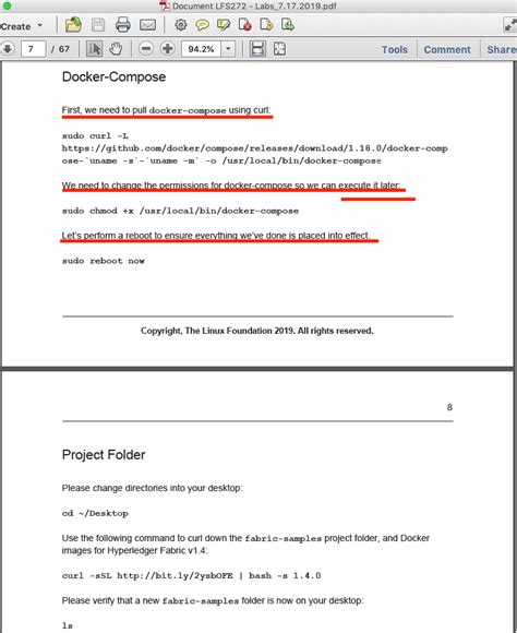 Lab1 Docker Compose Installation Is Missed Isn T It — Linux Foundation Forums