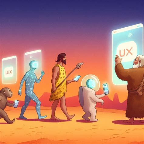 Evolution Of Ux Design From Cavemen To Cyberspace Evolution… By