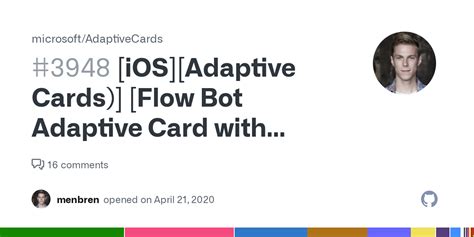 IOS Adaptive Cards Flow Adaptive Card With Button Isn T Getting Displayed In Teams For