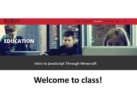 Intro To Stem For Girls Using Javascript To Mod Minecraft Ppt