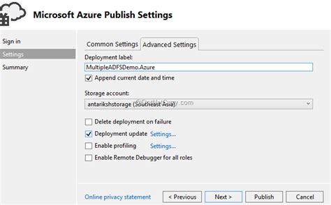 Hosting Multi Adfs Configured Aspnet Mvc Website In Azure Webapps And
