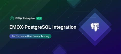 Emqx Integration Test With Postgresql Emq Technologies Posted On The