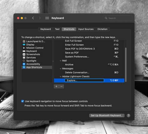Determine Exact Menu String For Keyboard Shortcut Rmacos