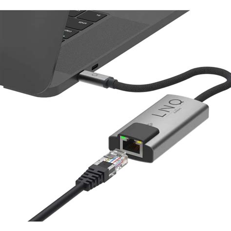 Adapter LinQ USB C To G Ethernet Grey LQ