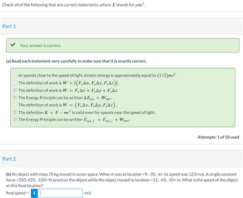 solved check all of the following that are correct