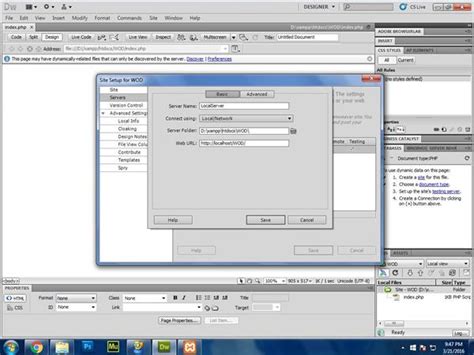 How To Fix Php 2000 Error While Connecting Dreamweaver To Mysql Database