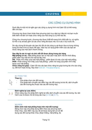 Tai lieu-huong-dan-su-dung-cabri-3d-tieng-viet | PDF