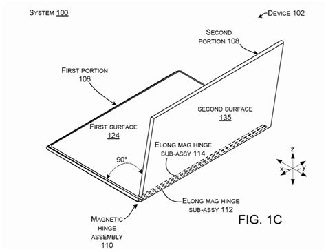 Microsoft Patents A Modular Dual Screen Detachable Surface Tablet