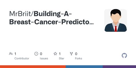 Github Mrbriit Building A Breast Cancer Predictor App