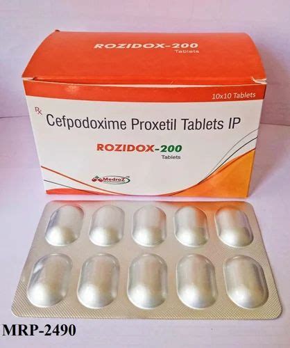 Allopathic Cefpodoxime 200mg Tab In Pan India At Rs 2200 Box In Panchkula Id 26185099530