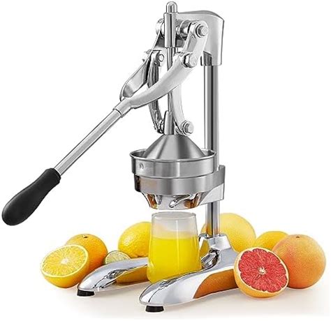 Amazon.com: VEVOR Citrus Juice Press, Hand Press Orange Juicer Press, Commercial Grade Manual ...