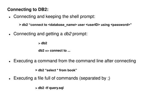 ppt db2 powerpoint presentation free download id 5942712