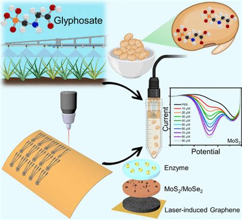 Molybdenum Disulfide Diselenide Laser Induced Graphene Glycine Oxidase