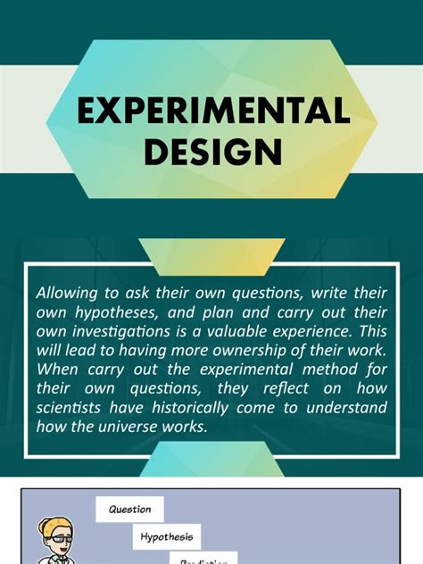 Experimental Design Pdf Hypothesis Experiment