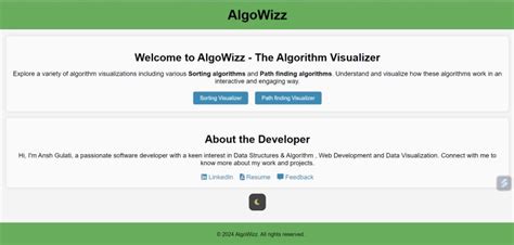 ansh gulati on linkedin excited to share my project algowizz the