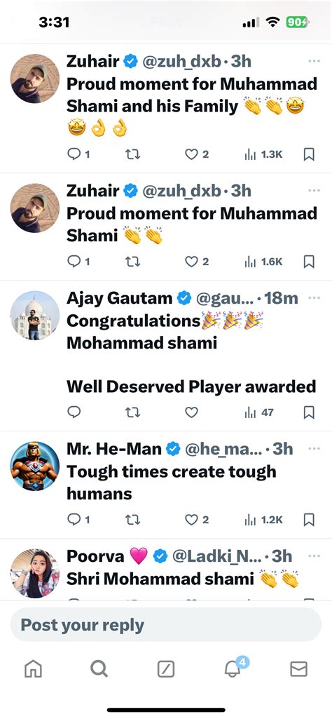 Fans React After Mohammed Shami Receives The Arjuna Award The Cricket