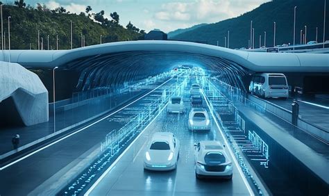 Smart Traffic Management System Using Realtime Data Premium Ai Generated Image