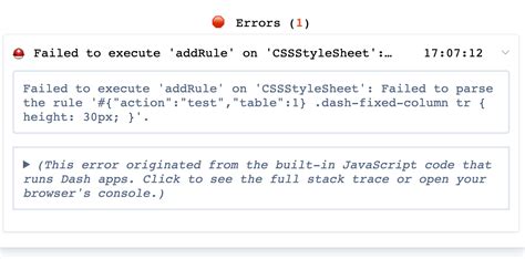 BUG DashTable And Wildcard Pattern Matching Callbacks Not Working Issue Plotly Dash