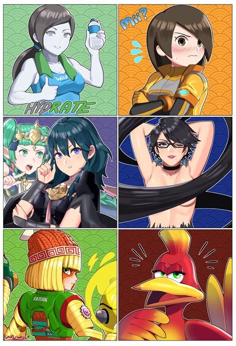 Super Smash Ultimate Gals Know Your Meme