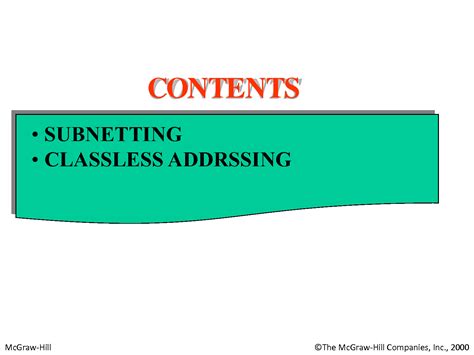 Solution Subnetting Classless Addressing Studypool