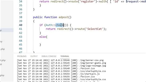 How To Check If User Logged In Laravel Youtube