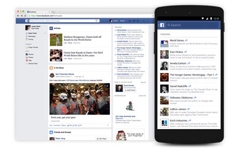 Facebook Bringing Trending Section To Android Improves Web Version