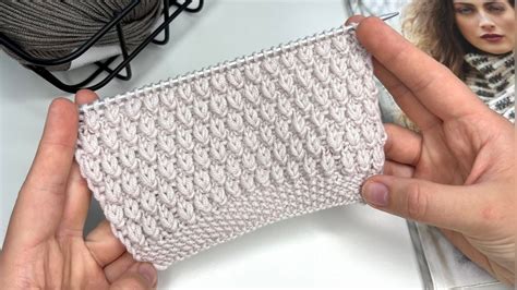 СОХРАНЯЙТЕ УЗОР Очень ПРОСТОЙ и КРАСИВЫЙ узор спицами для летних топов маек кофт и кардиганов